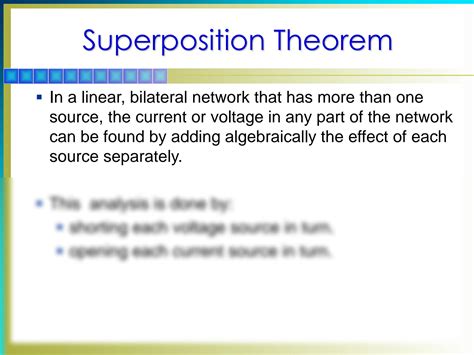 SOLUTION Lecture Superposition Theorem Thevenins Theorem Norton Theorem Studypool