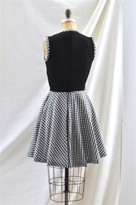 Vintage 70s Gingham Dress Pickled Vintage