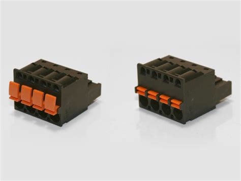 Spring Clamp Terminal Block Family Incorporates Pluggable Variety Electronic Products