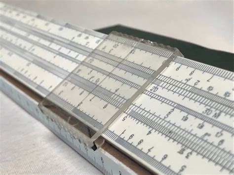 Slide Rule Ruler For Calculating Numbers Engineering Tool Etsy