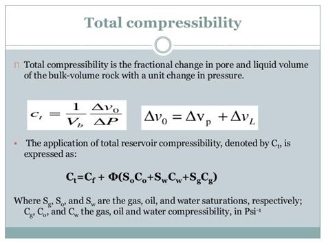 Rock Compressibility