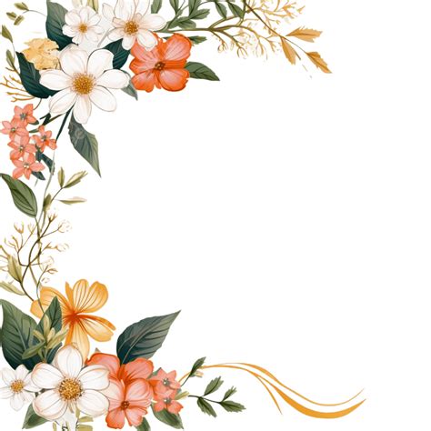 Simple Shapes Corner Design Border Fram Border Design Png