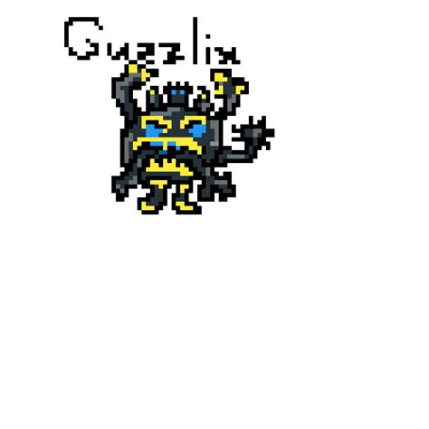 Pixilart Guzzlord Pre Evolution By Anonymous