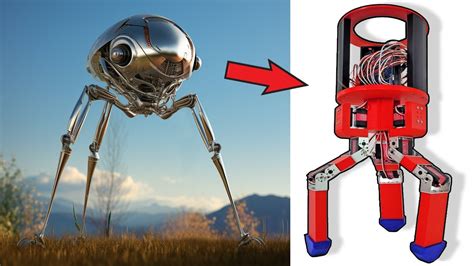 Could Alien Tripods Really Walk Robot Youtube
