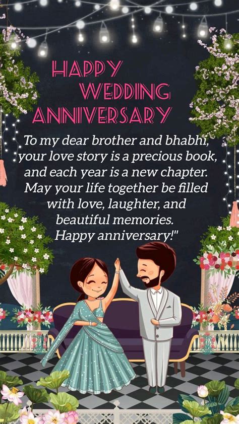 Happy Anniversary Marriage Anniversary Wishes To Brother Happy