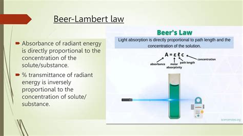 Spectrophotometry Basics And Principle Pptx