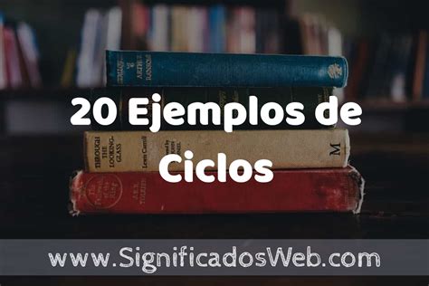 20 Ejemplos de Ciclos Tipos Definición y Análisis