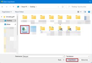 Wie kann ich eine CSV Datei in Excel öffnen Office Lernen