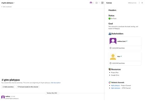 Canvases Slack Developer Docs