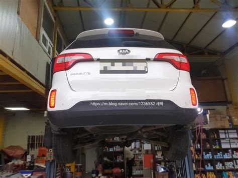 쏘렌토r 핸들소음하체소음 오무기어 파워스티어링기어 네이버 블로그