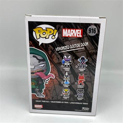 Funko Pop Marvel Venom Venomized Doctor Doom 916 Bobble Head Specia
