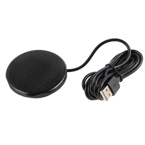 Conference Usb Microphone 360 Degree Pickup Omnidirectional Mic For Meeting