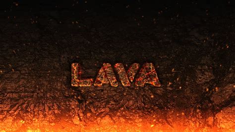 Gimp Tutorial 3d Lava Text Youtube