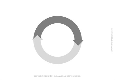 Ppt 도형디자인 040 원형 순환 화살표 네이버 블로그