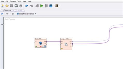 how to loop through files in rapidminer data mining youtube