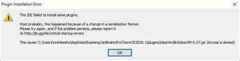 Unable To Install Plugin Ides Support Intellij Platform Jetbrains