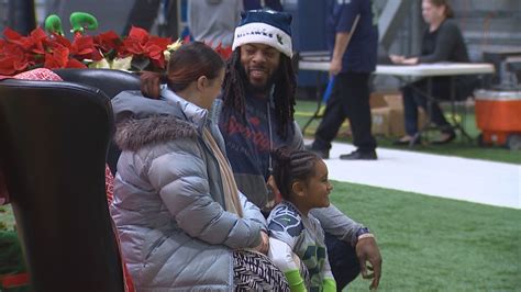 Richard Sherman Fiancée Adopt 38 Families For Christmas