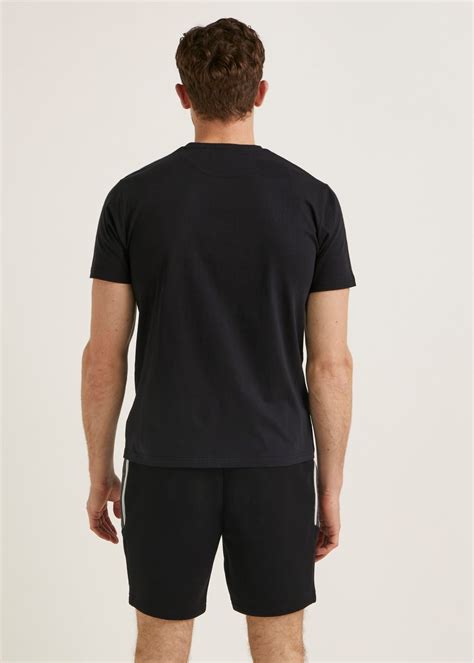 Us Athletic Black Tape T Shirt Matalan