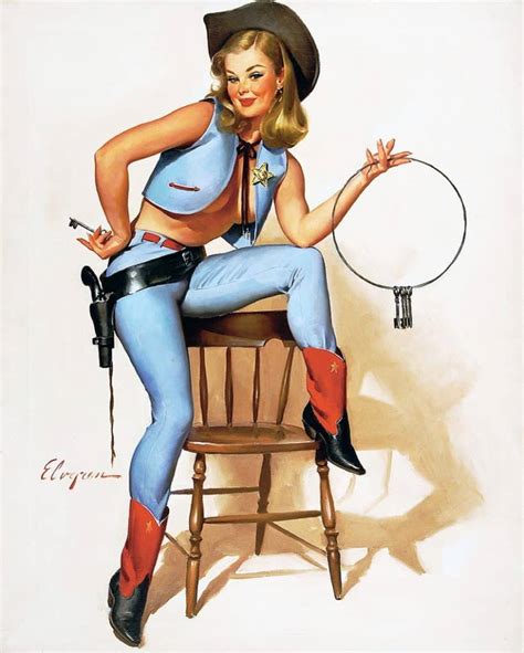 Gil Elvgren The Creator Of The Ionic Pin Up Paintings