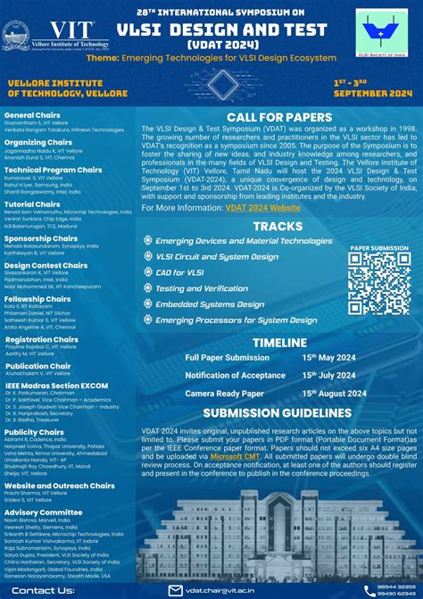 sivanantham sathasivam on linkedin ieee vlsi dft conference vit