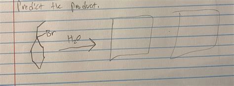 Solved 6d Predict The Product Chegg Com