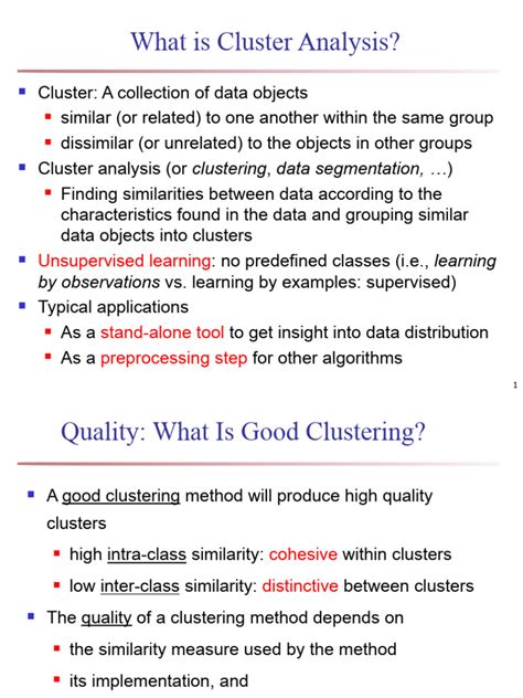 Clustering Pdf