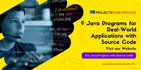 09 Java Programs For Real World Applications With Source Code