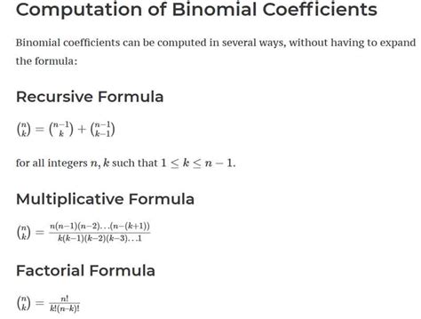 N Choose K Formula ⭐️⭐️⭐️⭐️⭐️