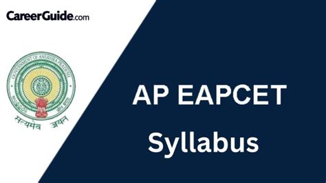 Ap Eamcet Syllabus Highlights Exam Pattern Careerguide