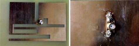 Photograph Of Proposed Fabricated Patch Antenna Download Scientific Diagram