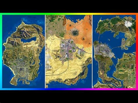 Gta 3 Map Compared To Gta 5