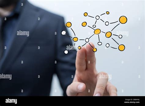A Digital Network And Data Concept Stock Photo Alamy