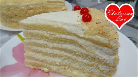 НЕЖНЕЙШИЙ ТОРТ МОЛОЧНАЯ ДЕВОЧКА Тает во рту Торт на Новый год Праздничный стол Простой