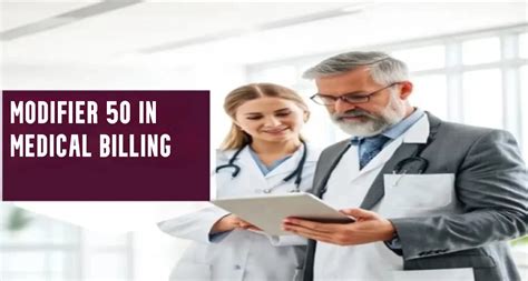 50 Modifier In Medical Billing Bilateral Procedure