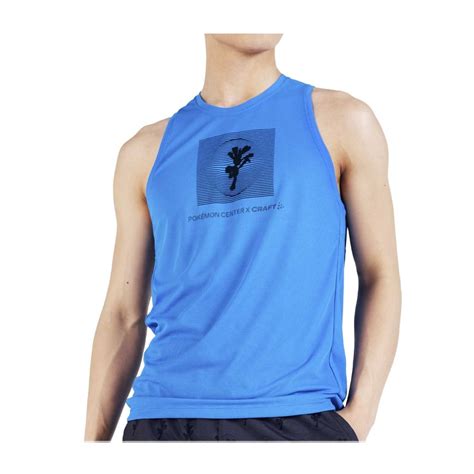 Pokémon Center × Craft Lucario Core Charge Sarek Singlet Men