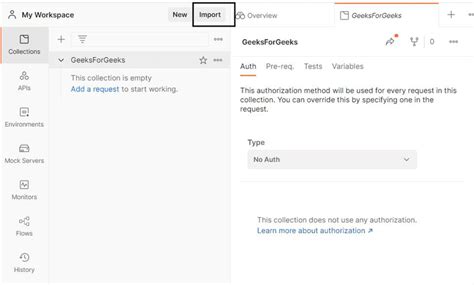 How To Import Curl Request Into Postman Geeksforgeeks