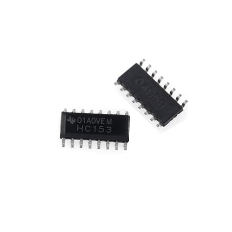 10pcslot 74hc153d 74hc153 Hc153 Sn74hc153dr Smd Sop 16 Ic Ebay
