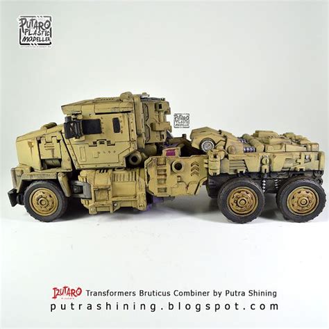 Toy Custom Paint Transformers Bruticus Combiner By Putra Shining