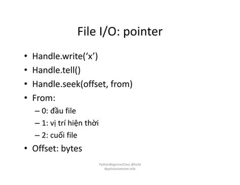 Python Beginner Class Day 09 Fileio Ppt