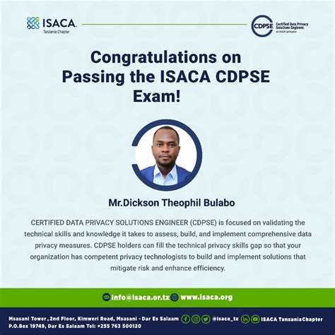 Eng Dickson Bulabo Cisa® Cism® Cissp® Ceh® Crisc® Cgeit® Cdpse® Posted On Linkedin