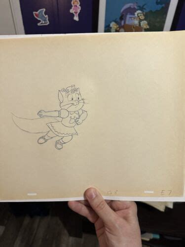 The Kingdom Chums Original Top Ten Vhs Animation Cel 4716336632