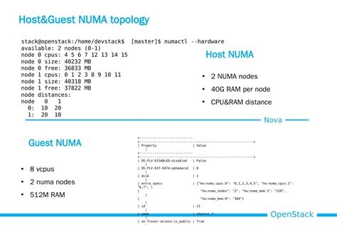 numa技术在nova中的应用