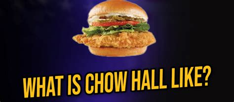 What Is The Chow Hall Like Sentencing Impact