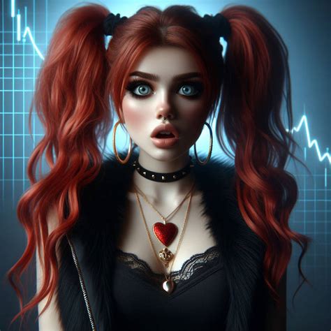 Redhead Goth Girl The Fertility Curve By Agony Angel On Deviantart