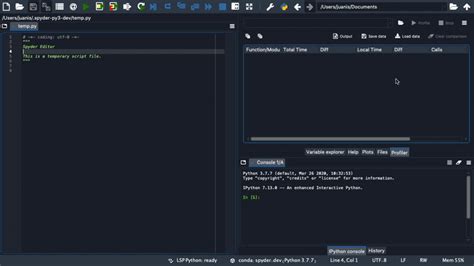 Profiler — Spyder 4 Documentation