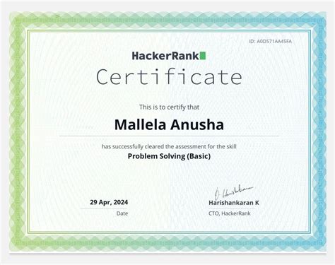 Anusha Mallela On Linkedin Hackerrank Python Problemsolving Continuouslearning