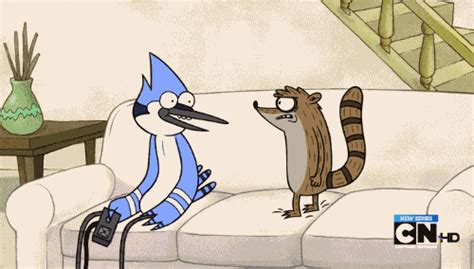 Regular Show Mordecai Find Share On Giphy