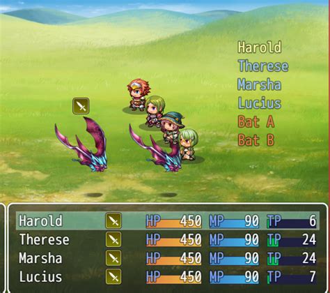 Mv Bug With Yanfly Row Formations And Battle Core Step Distance