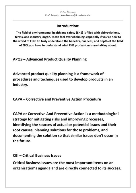Glossary Of Esg Technical Terms Pdf Business Business And Finance