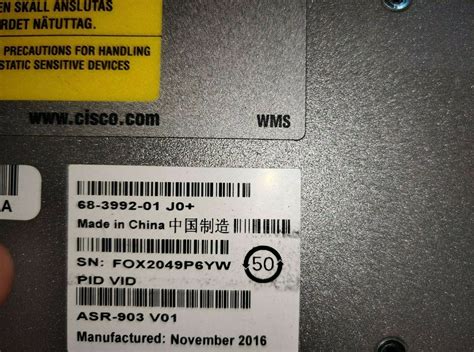 Cisco ASR Chassis W X A RSP B A FAN X A PWR D E More EBay Australia